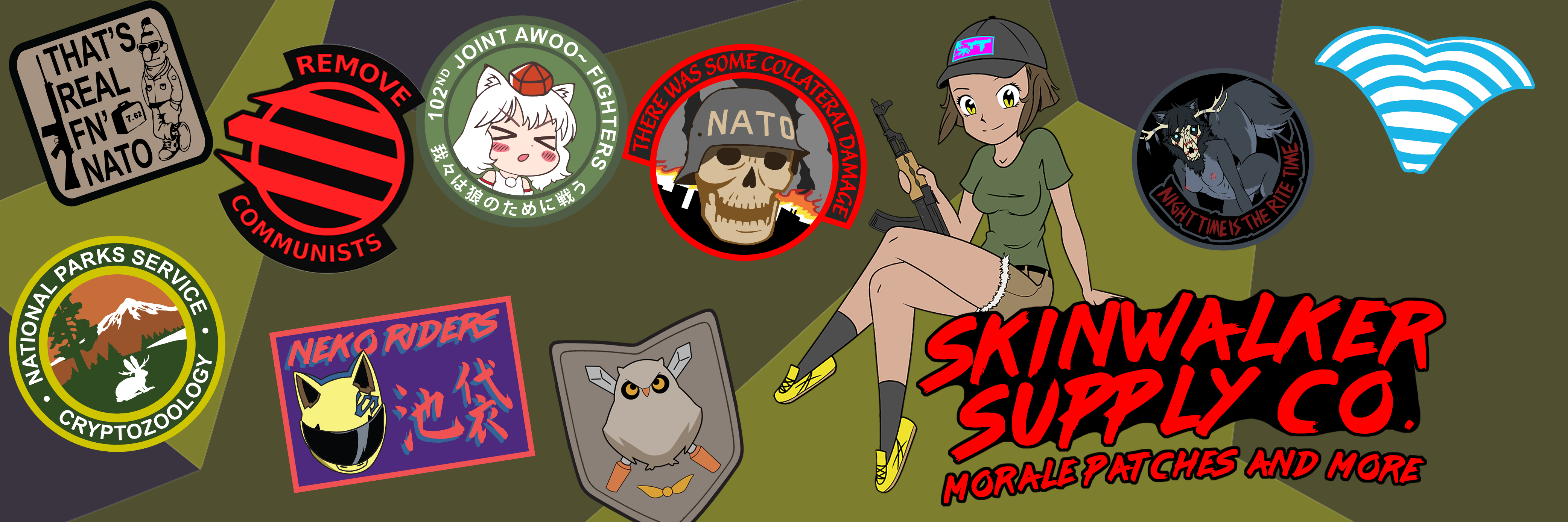 SkinwalkerSupplyCo. - Patches, Decals, Stickers, And More!